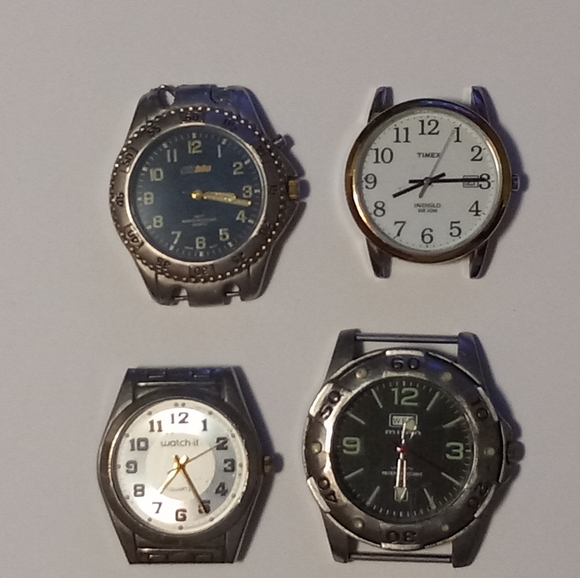 Accessories | Set Of 4 Watch Faces | Poshmark